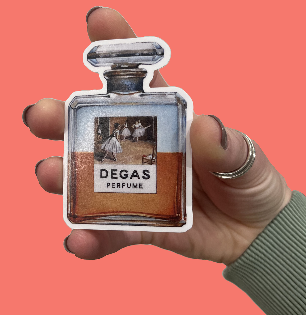 Degas Perfume Sticker – Beg, Borrow and Steele Art Co.