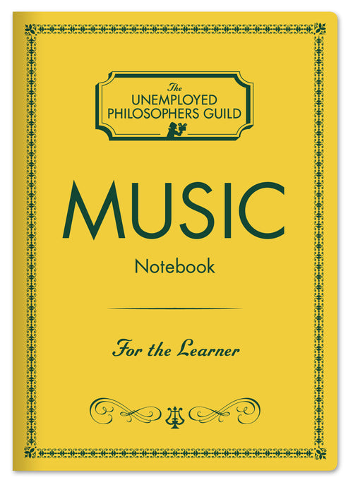 Music Staff Notebook – Beg, Borrow and Steele Art Co.