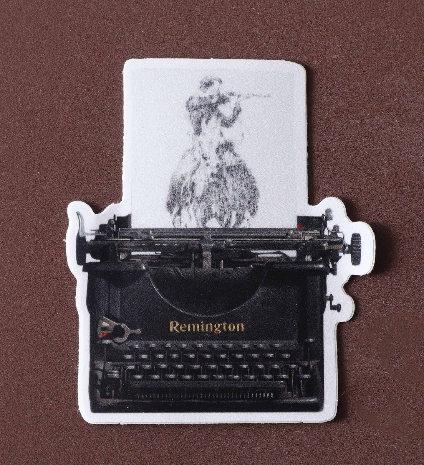 Returning to Remington Sticker – Beg, Borrow and Steele Art Co.